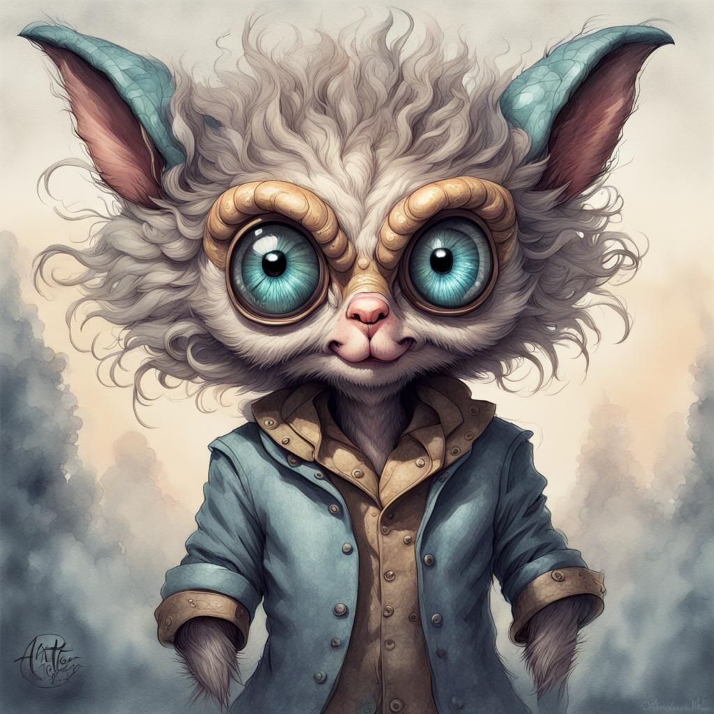 ~ Cute but Crazy ~ - AI Generated Artwork - NightCafe Creator