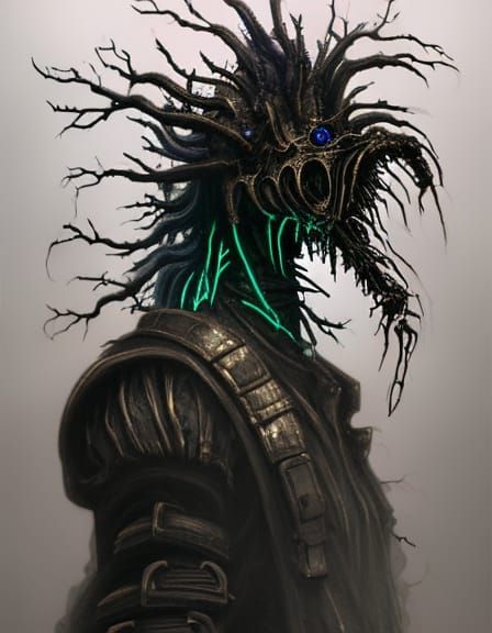 Alien Mage - AI Generated Artwork - NightCafe Creator