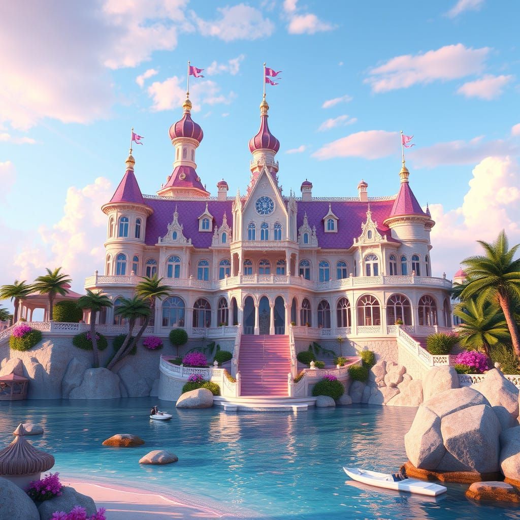 Enchanted Royal High School for Fairies and Mermai... - AI Art