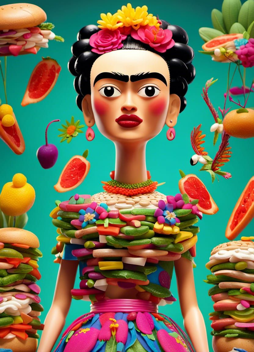 Frida Kahlo sandwich