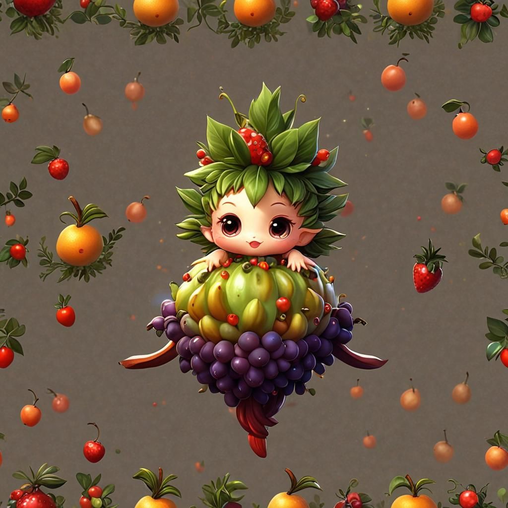 Seed-Scattering Sprite - AI Generated Artwork - NightCafe Creator