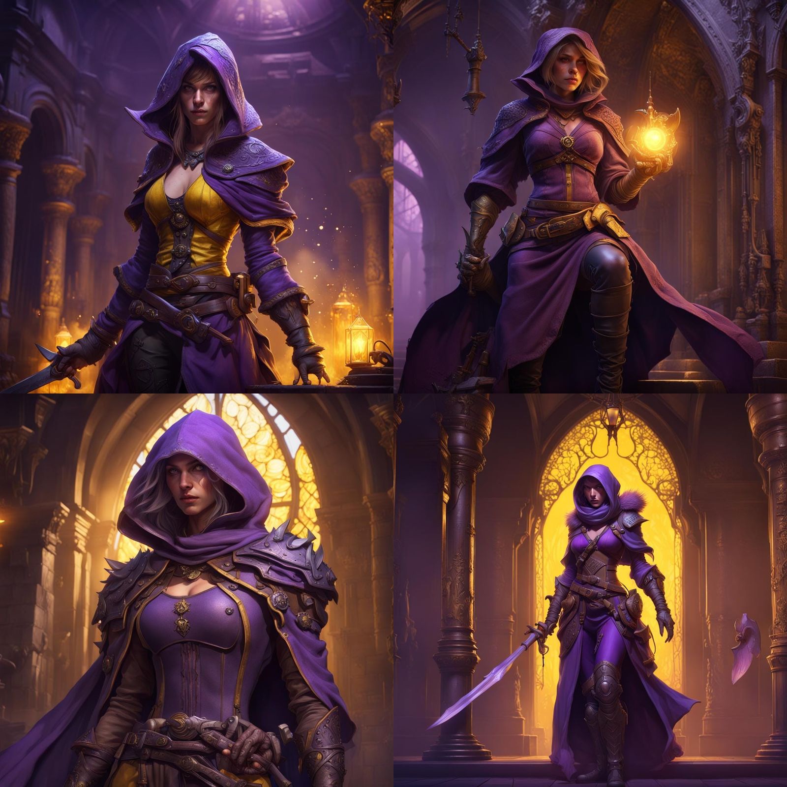 fantasy Rogue - AI Generated Artwork - NightCafe Creator