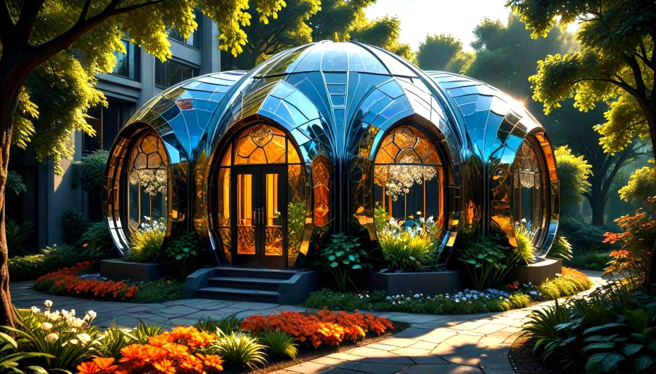 Mathematical Harmony in Nature: A Vibrant Nautilus... - AI Art