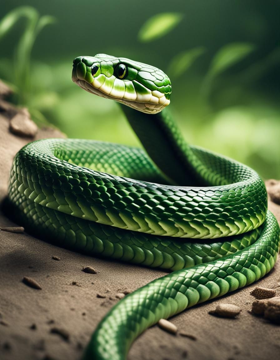 A hyper-realistic, highly detailed, photorealistic side view of (one ...