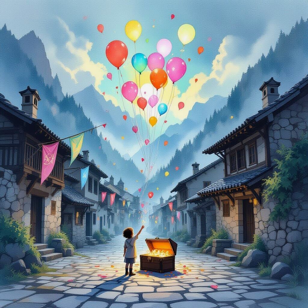 A Magic Balloon Chest