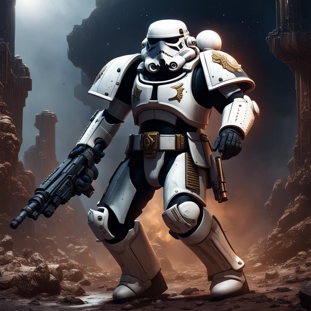 Space Marine Stormtrooper - Space Marine Stormtrooper in Det...