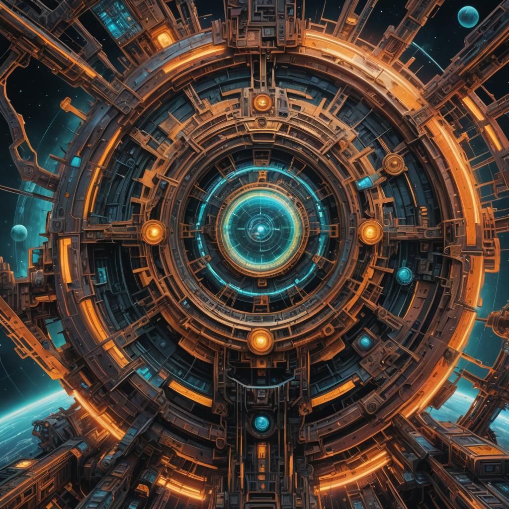 Stargate - AI Generated Artwork - NightCafe Creator