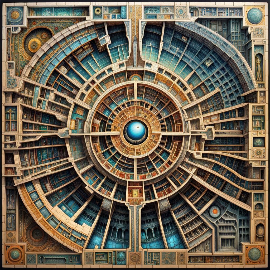 3 Dimensional Solar System Map Puzzle - AI Generated Artwork ...