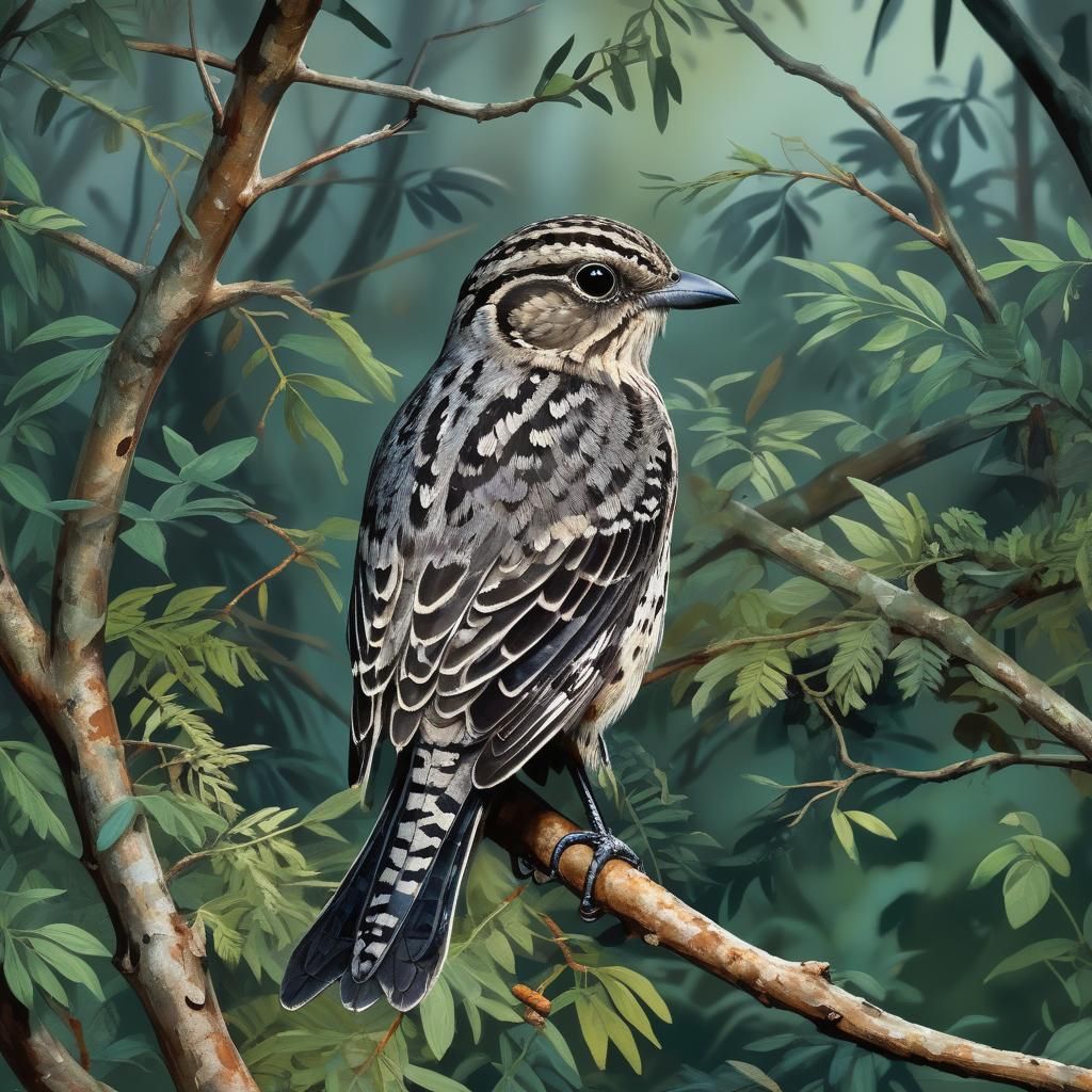 Nightjar - AI Generated Artwork - NightCafe Creator