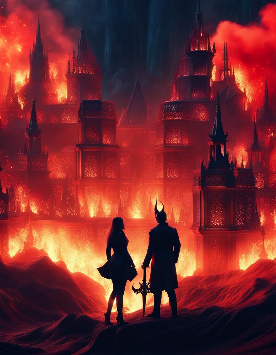 Hell - AI Generated Artwork - NightCafe Creator