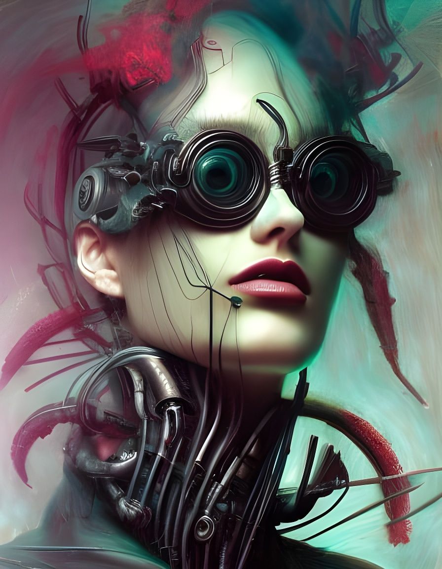 Biohack eyewear 05 - AI Generated Artwork - NightCafe Creator