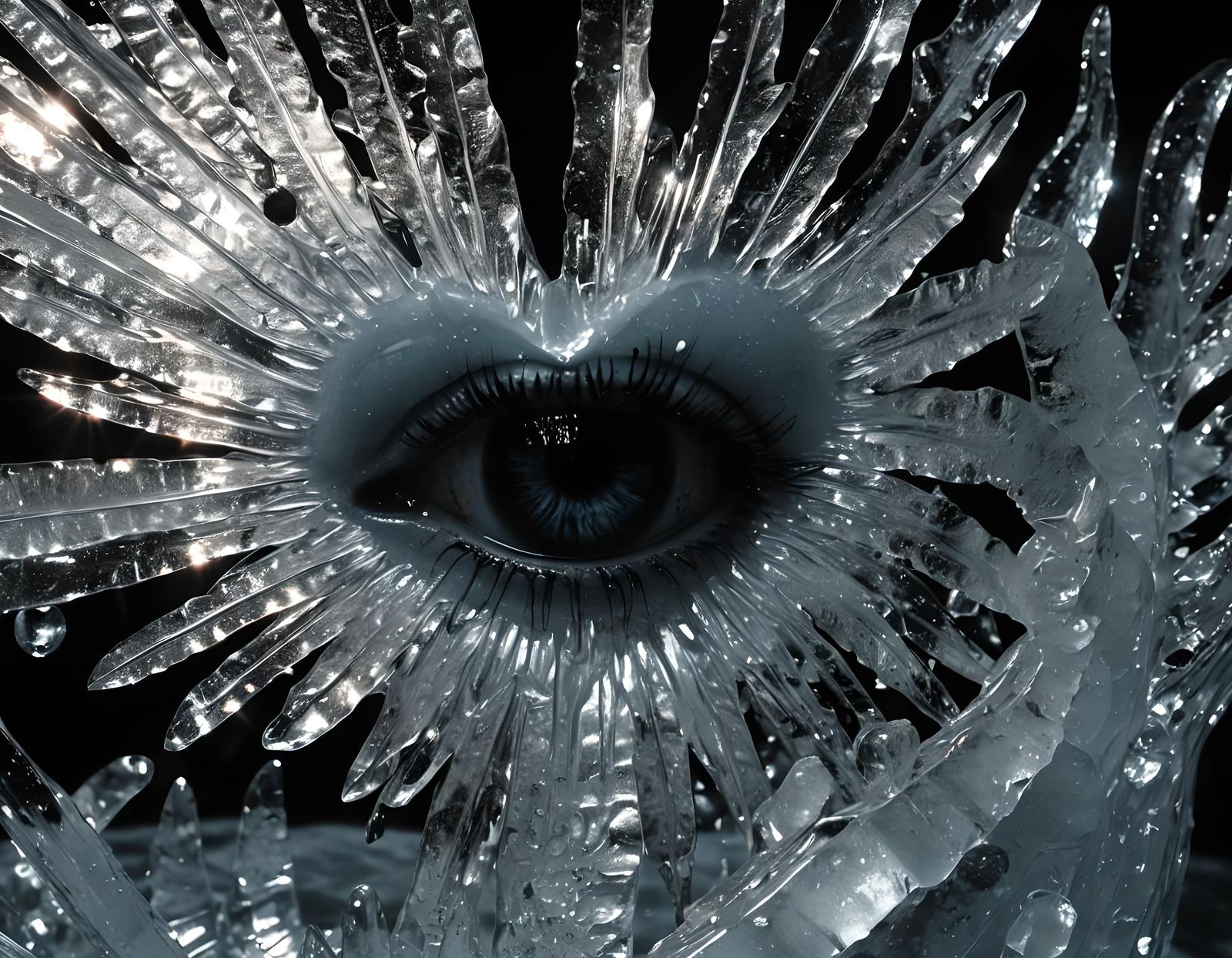 Starting Post #078 - Bleeding Shadow Ice Soul - AI Generated Artwork ...