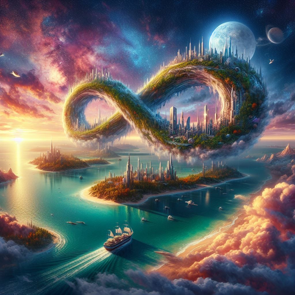 Vacation destinations: Infinity Island City - AI Generated Artwork ...