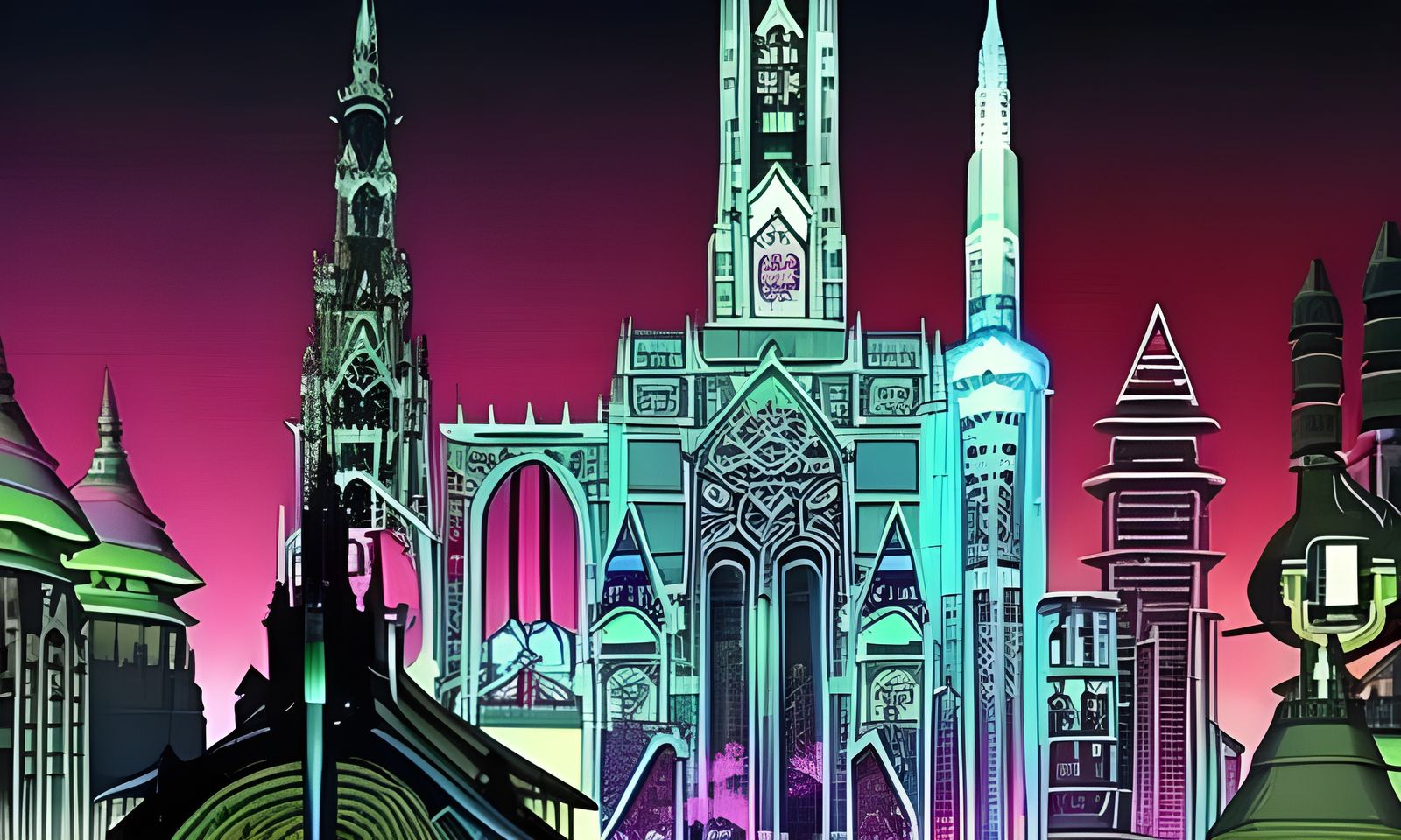 Temple of Syrinx - AI Generated Artwork - NightCafe Creator