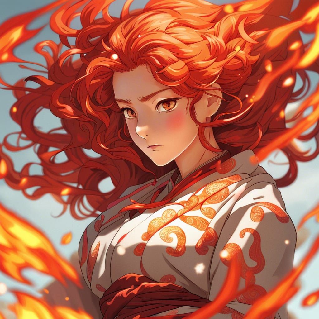 Firebender - AI Generated Artwork - NightCafe Creator