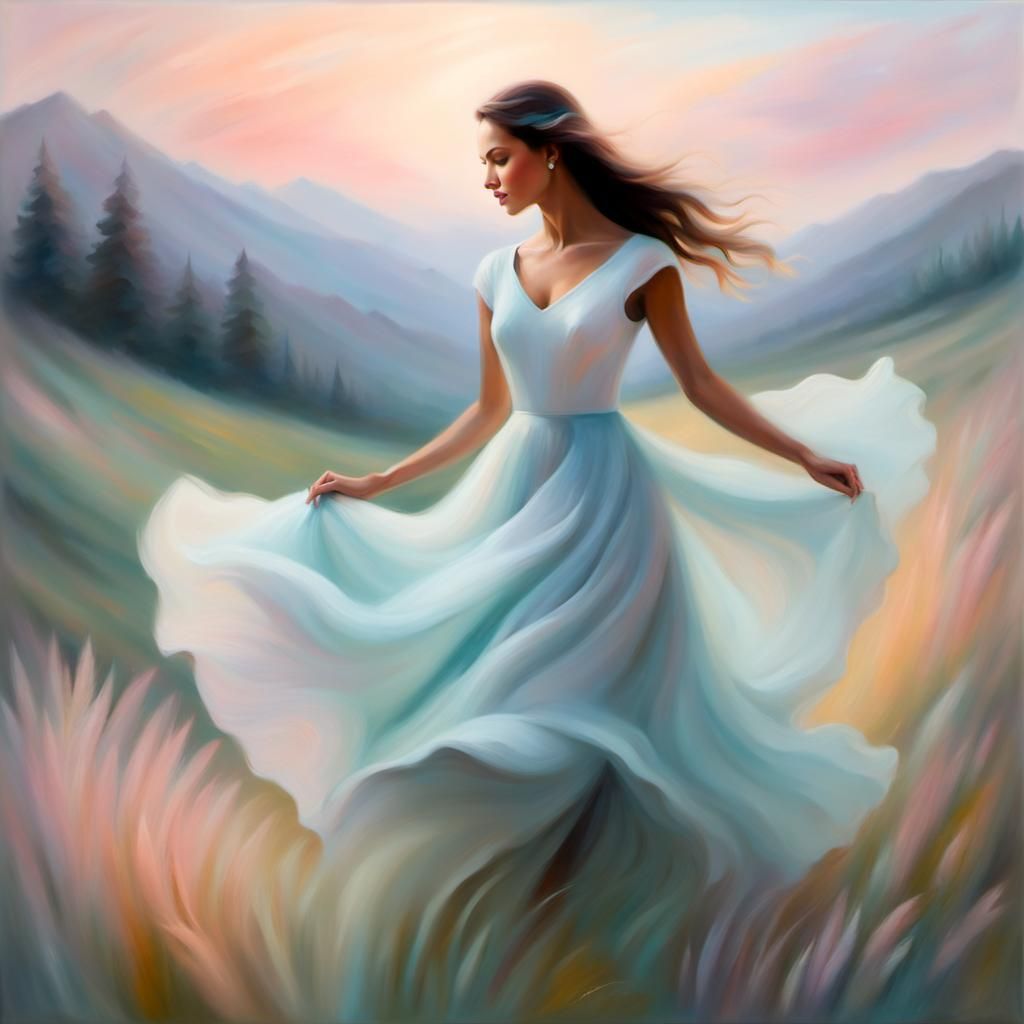 dancing girl - AI Generated Artwork - NightCafe Creator