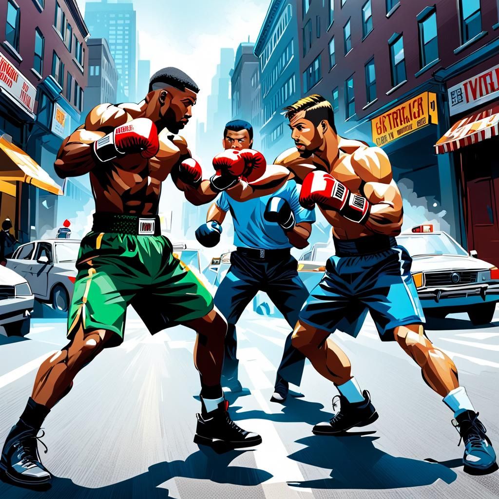 Let's Rumble! - AI Generated Artwork - NightCafe Creator