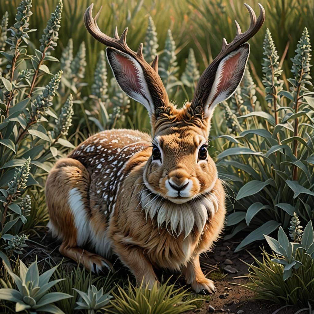 North American Jack-a-lope - North American Jack-a-lope