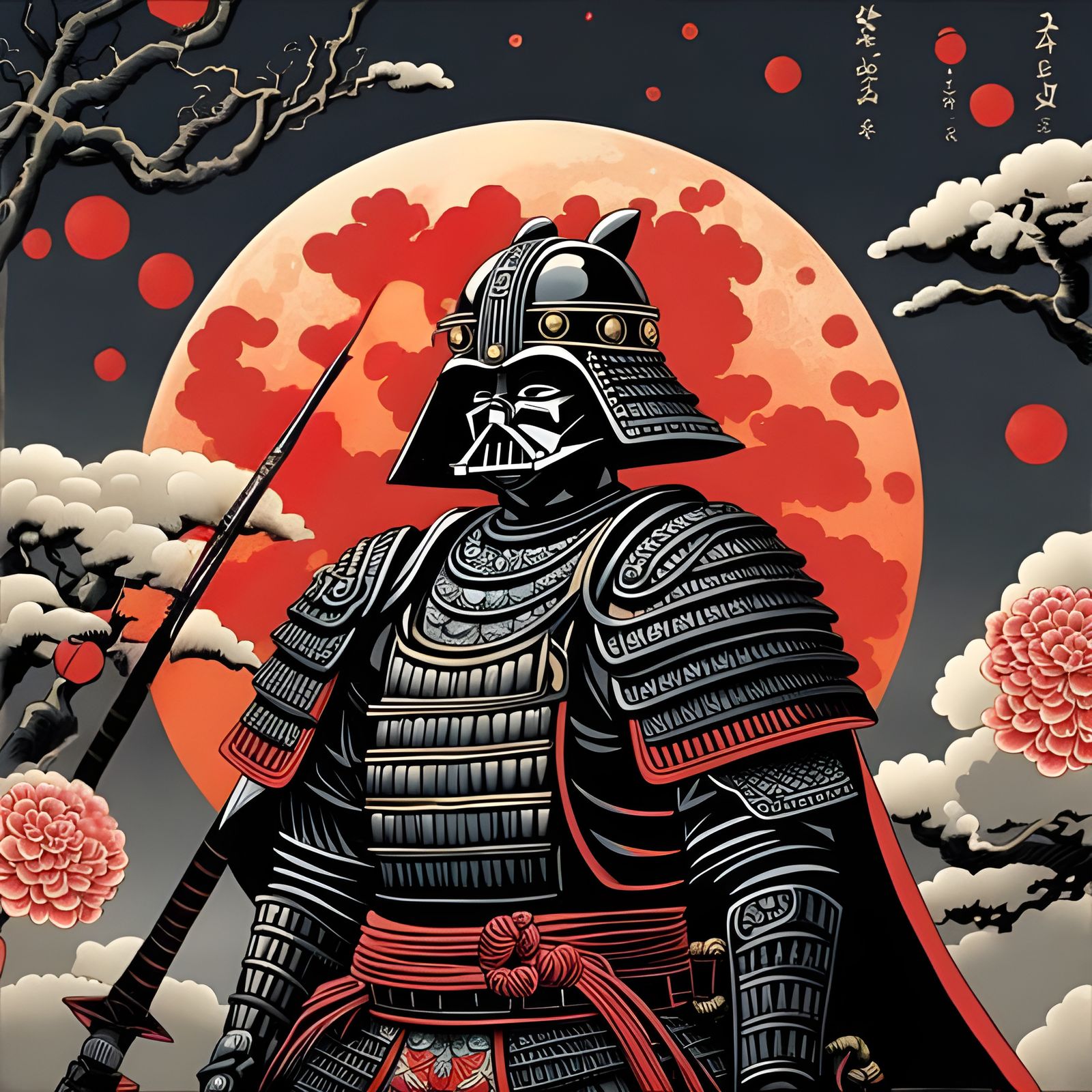 Samurai Vader #32 - AI Generated Artwork - NightCafe Creator