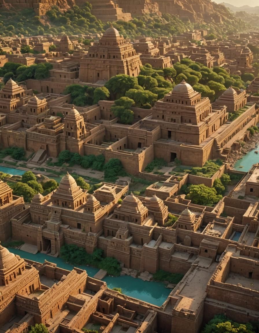 THE INDUS VALLEY CIVILIZATION - Ancient Indus Valley City Ri...