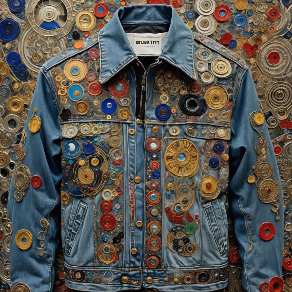 Denim jacket - AI Generated Artwork - NightCafe Creator