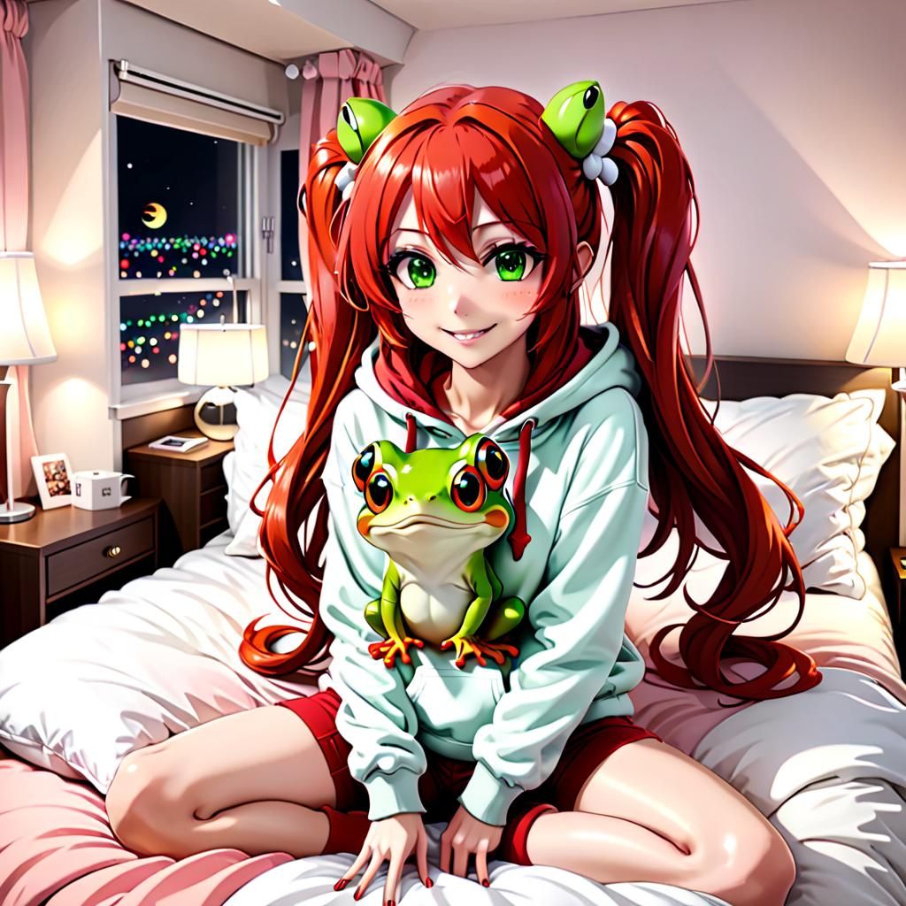 Frog Pajamas - AI Generated Artwork - NightCafe Creator