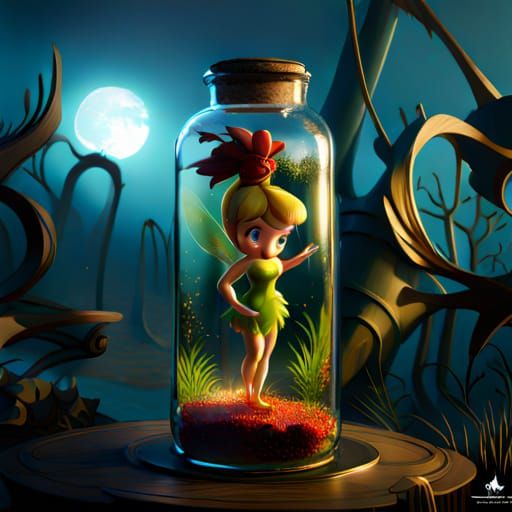 Tinkerbell - AI Generated Artwork - NightCafe Creator