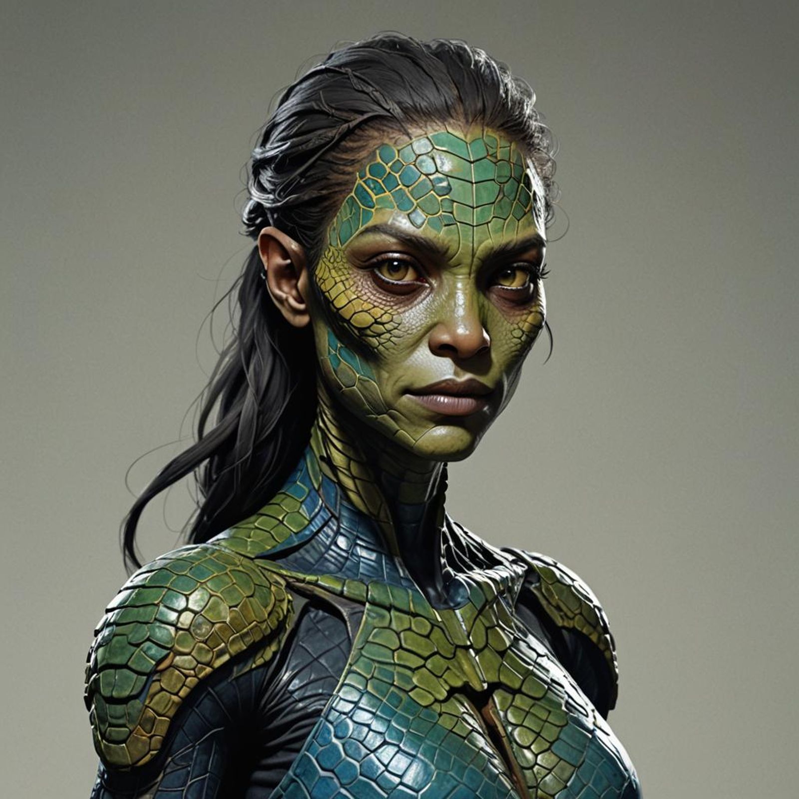 Osenin the tenth hour female reptilian friend and bringer of the ...