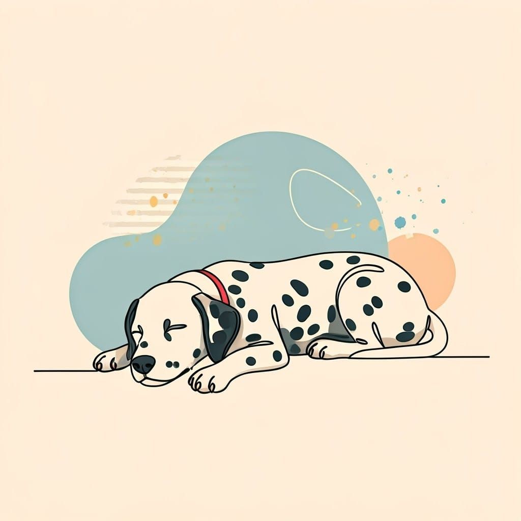 An abstract minimalistic single uninterrupted line drawing of one ...