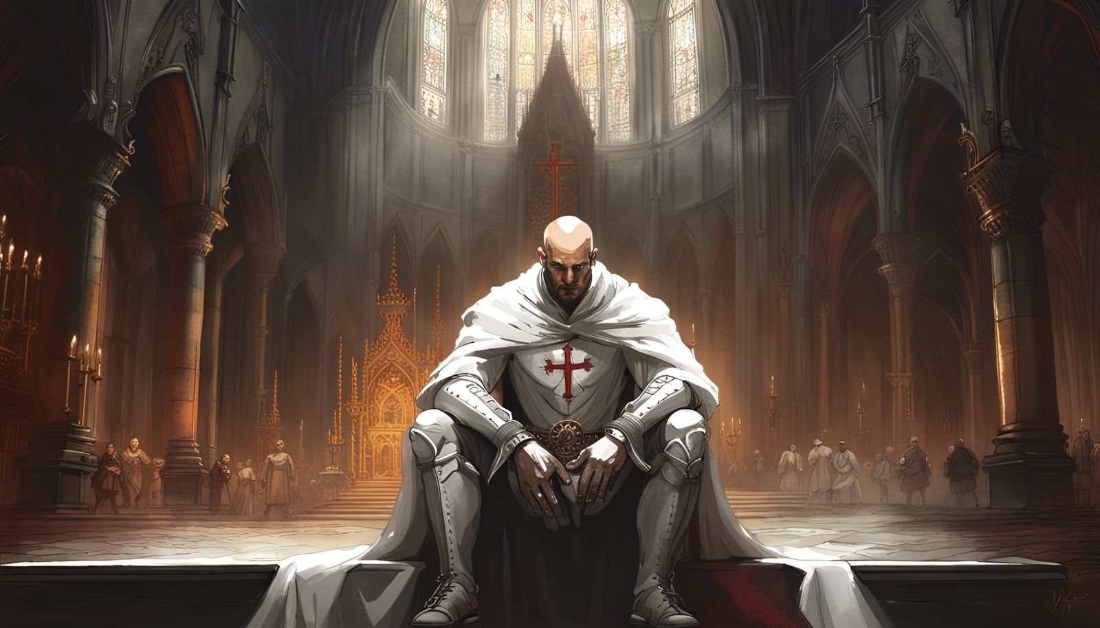 Knight Templar - AI Generated Artwork - NightCafe Creator