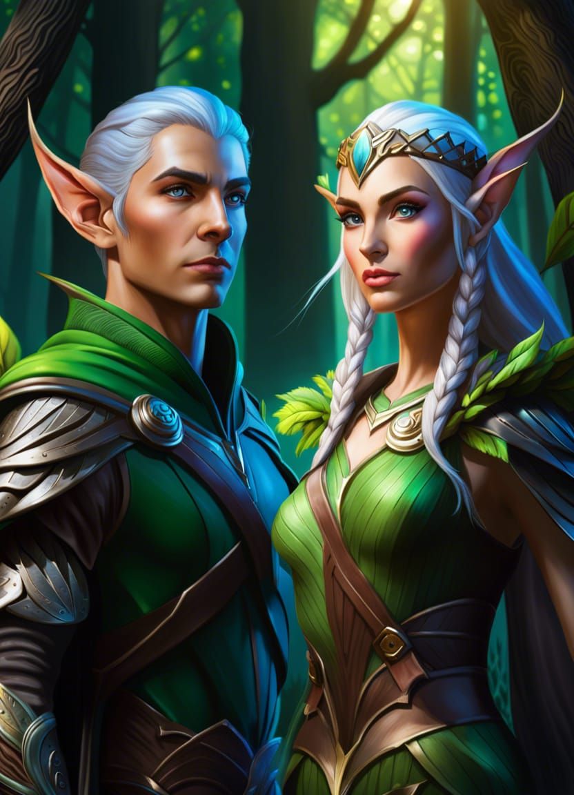 Elves - AI Generated Artwork - NightCafe Creator