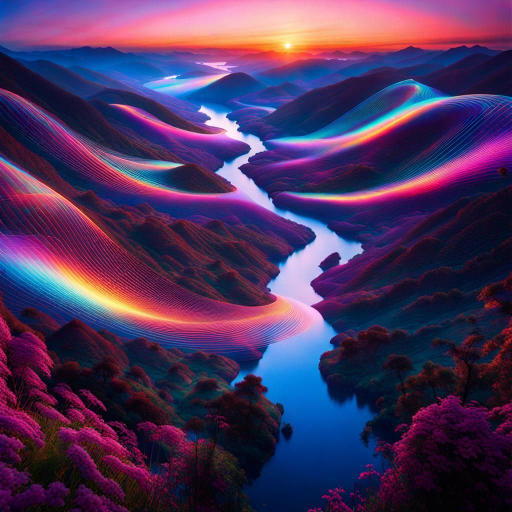 Abstract Art - AI Generated Artwork - NightCafe Creator