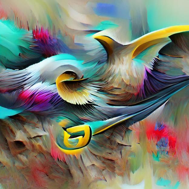 Visualizing Nonexistent Words: Griebird - AI Generated Artwork ...