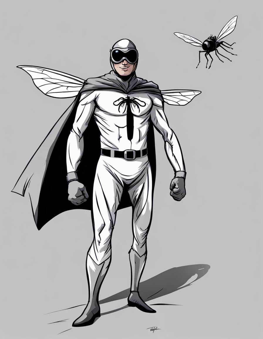 The Fly - Superhero - AI Generated Artwork - NightCafe Creator