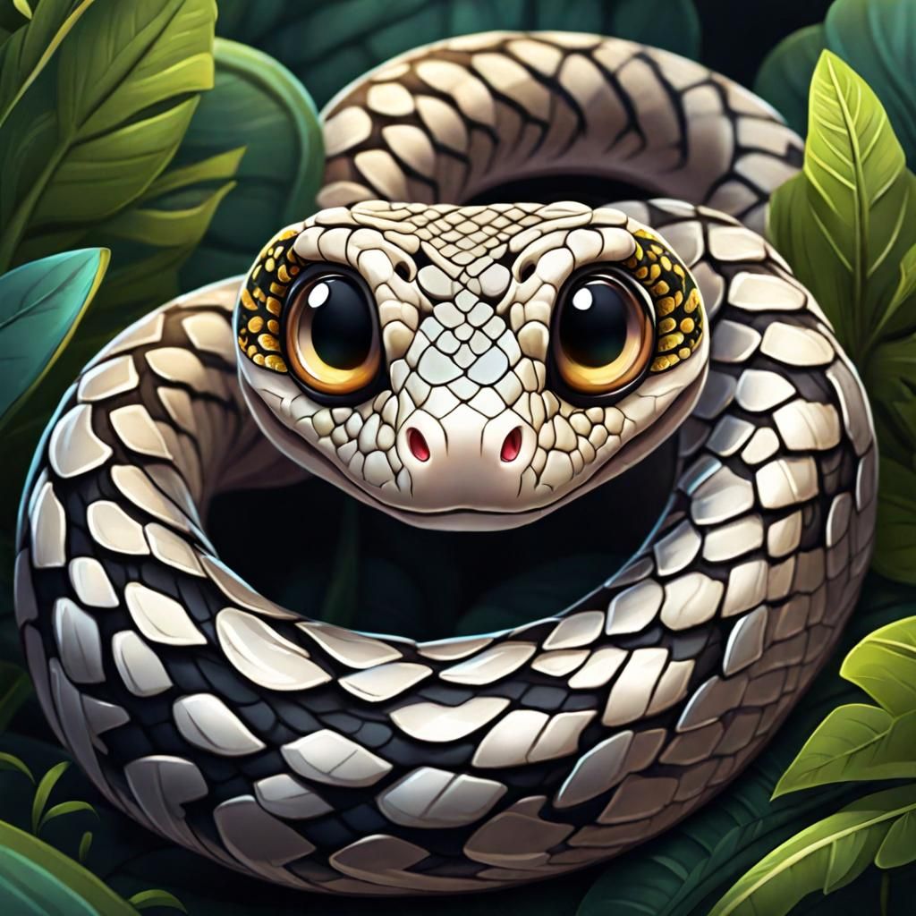 Baby Snake - AI Generated Artwork - NightCafe Creator