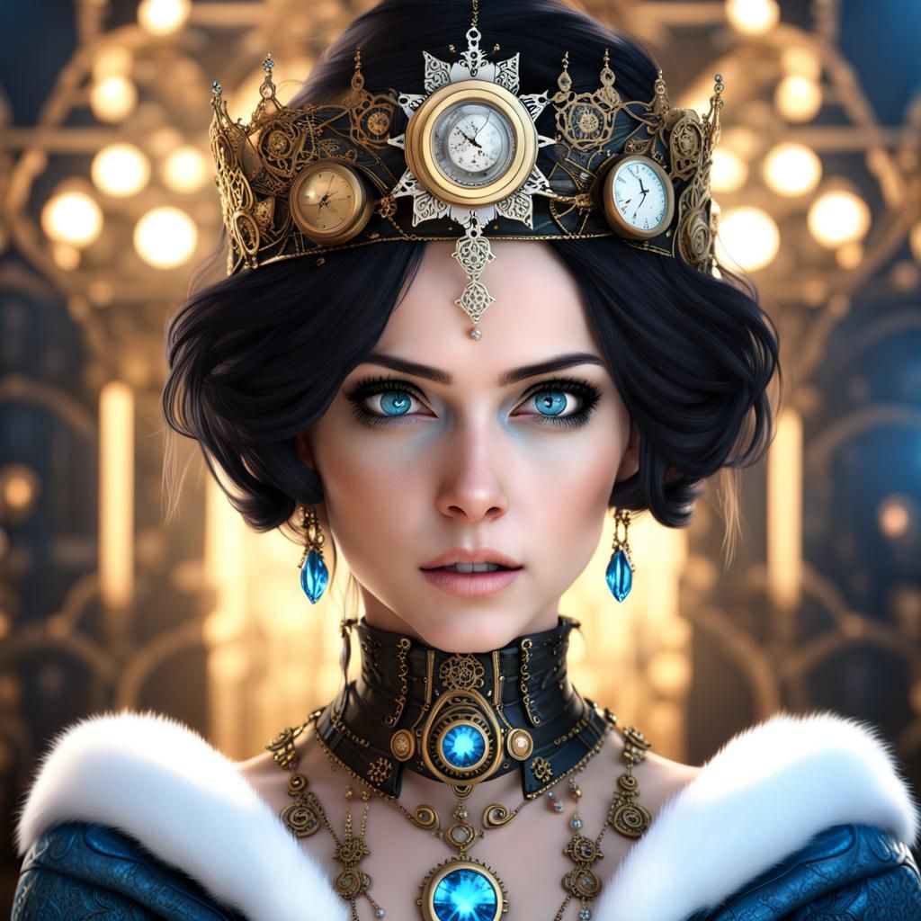 Beautiful Steampunk Princess - Please Follow :-) - AI Generated Artwork ...