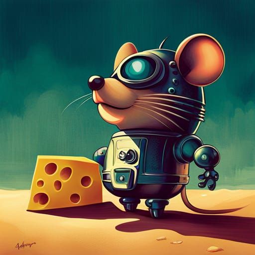 Robo Mouse - AI Generated Artwork - NightCafe Creator
