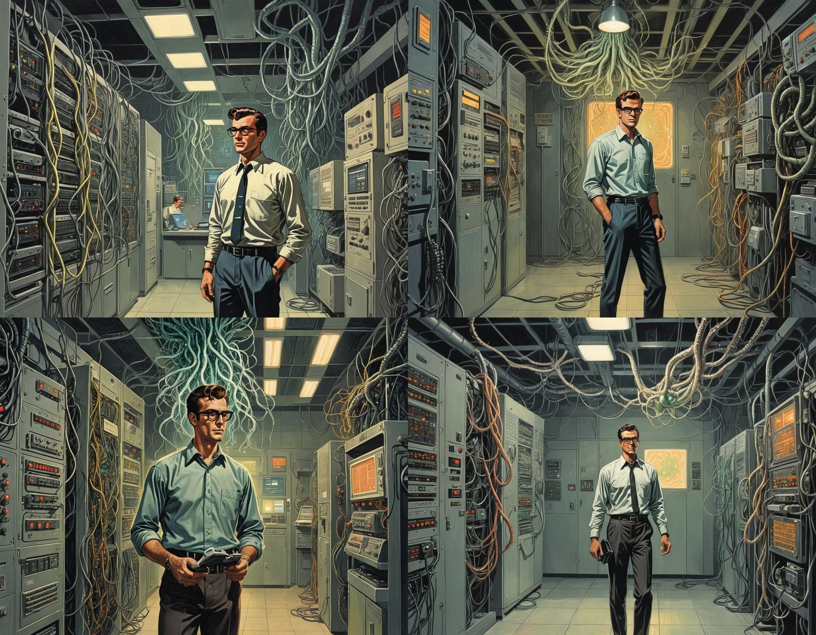 Bio-Computing - AI Generated Artwork - NightCafe Creator