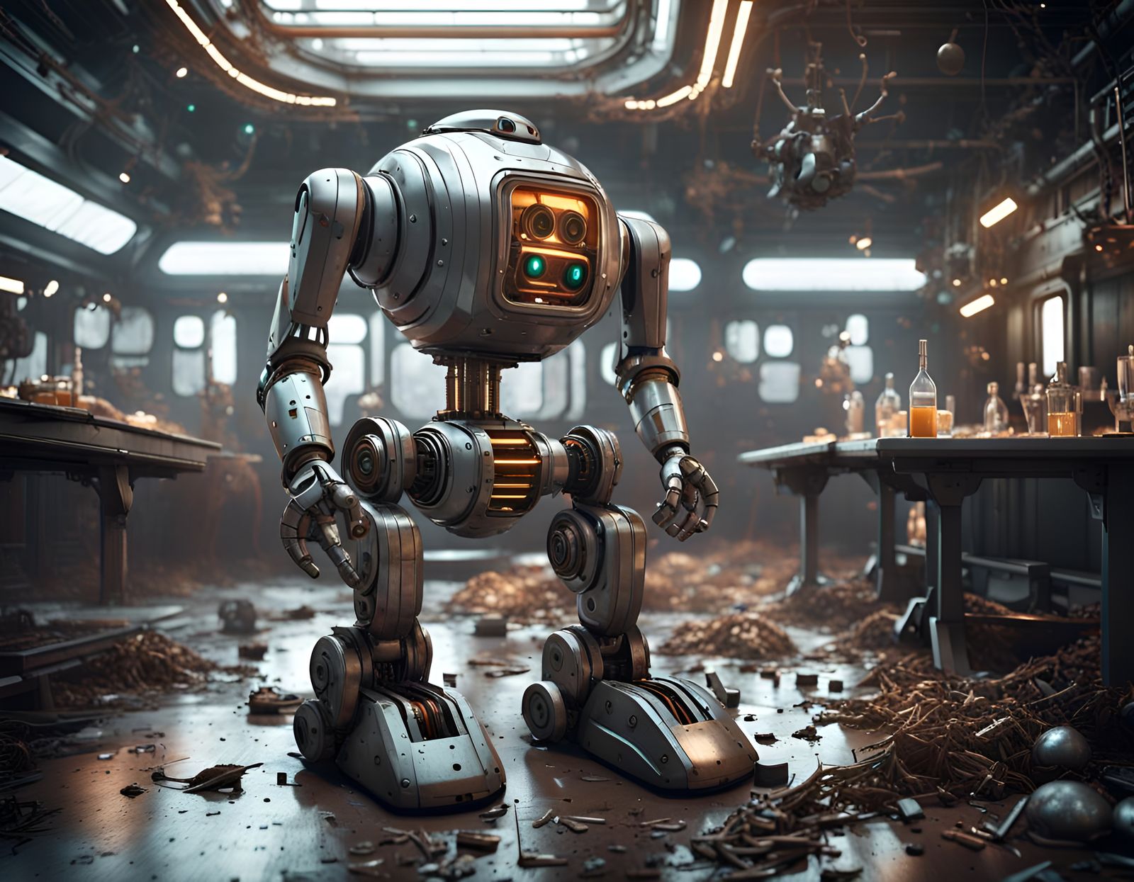 “Oh joy, another Marvin Day.” - AI Generated Artwork - NightCafe Creator