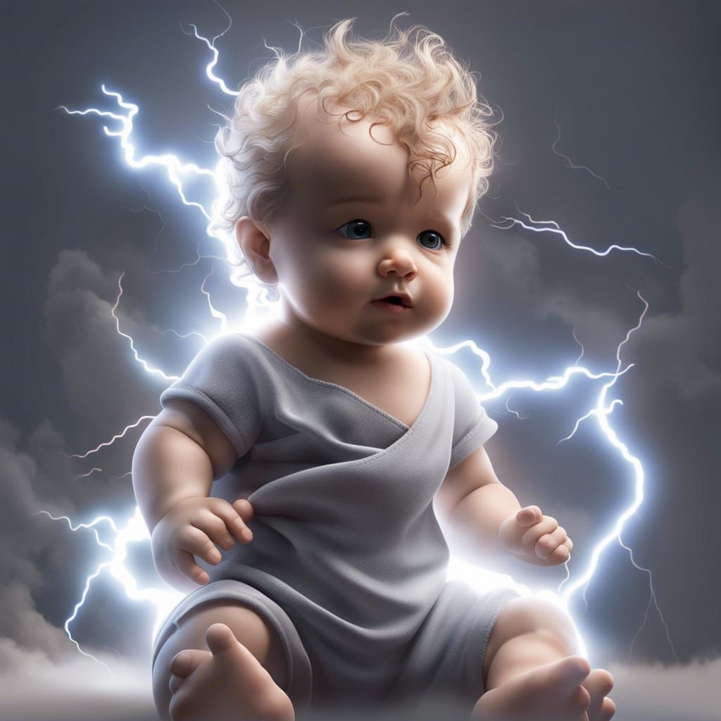 Baby Zeus - AI Generated Artwork - NightCafe Creator