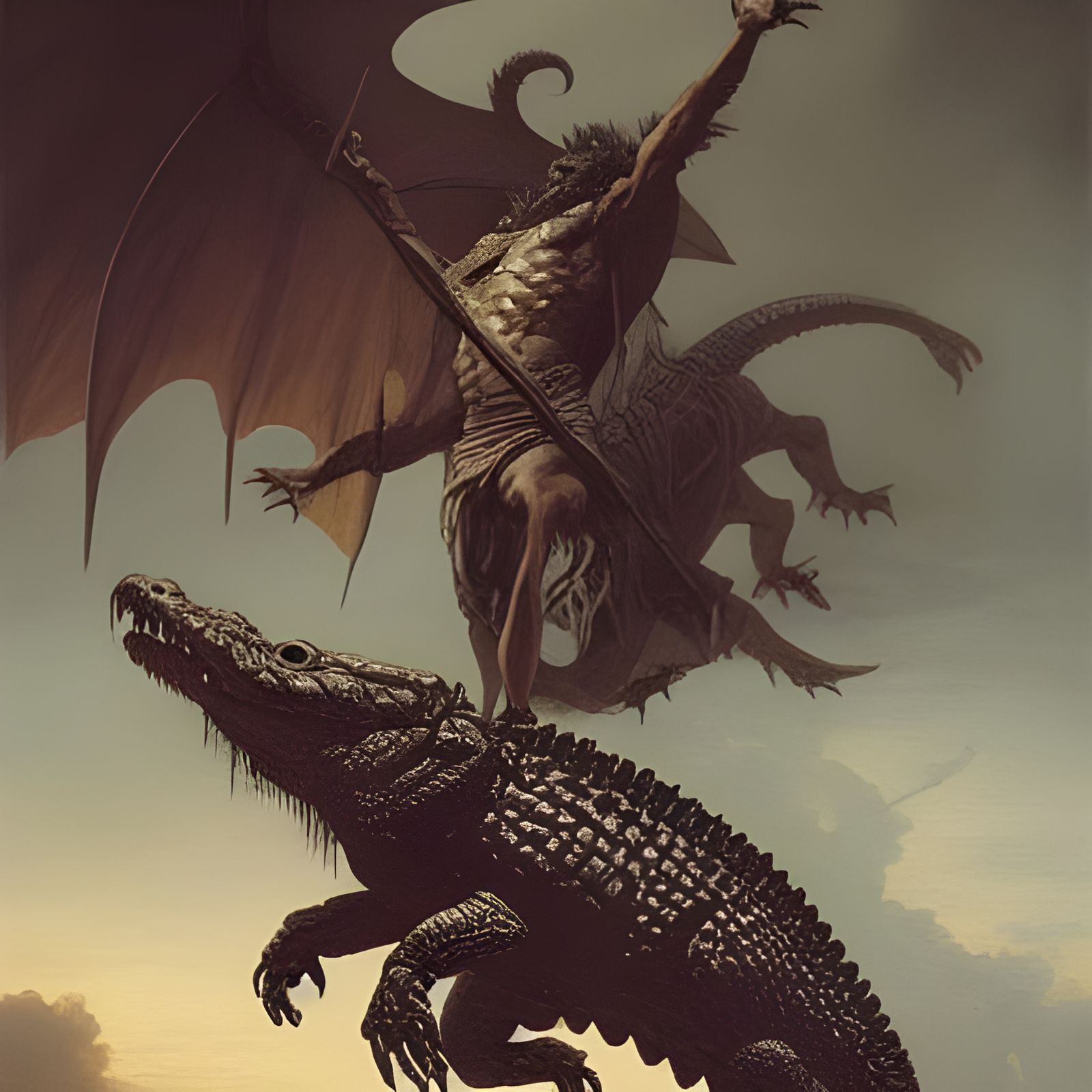 Magus summoning the demon Duke Agares - AI Generated Artwork ...