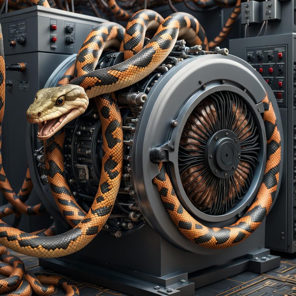 Collective Nouns - A Generation of Vipers - AI Generated Artwork ...