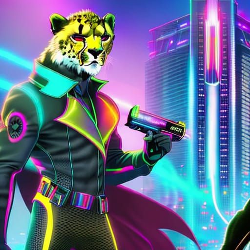 furry anthropomorphic lean male gay cheetah, together with furry ...