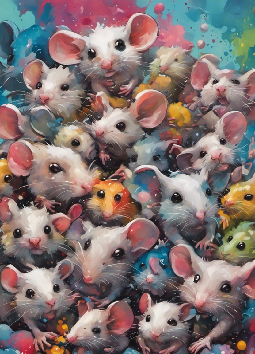 Holy Mice - AI Generated Artwork - NightCafe Creator