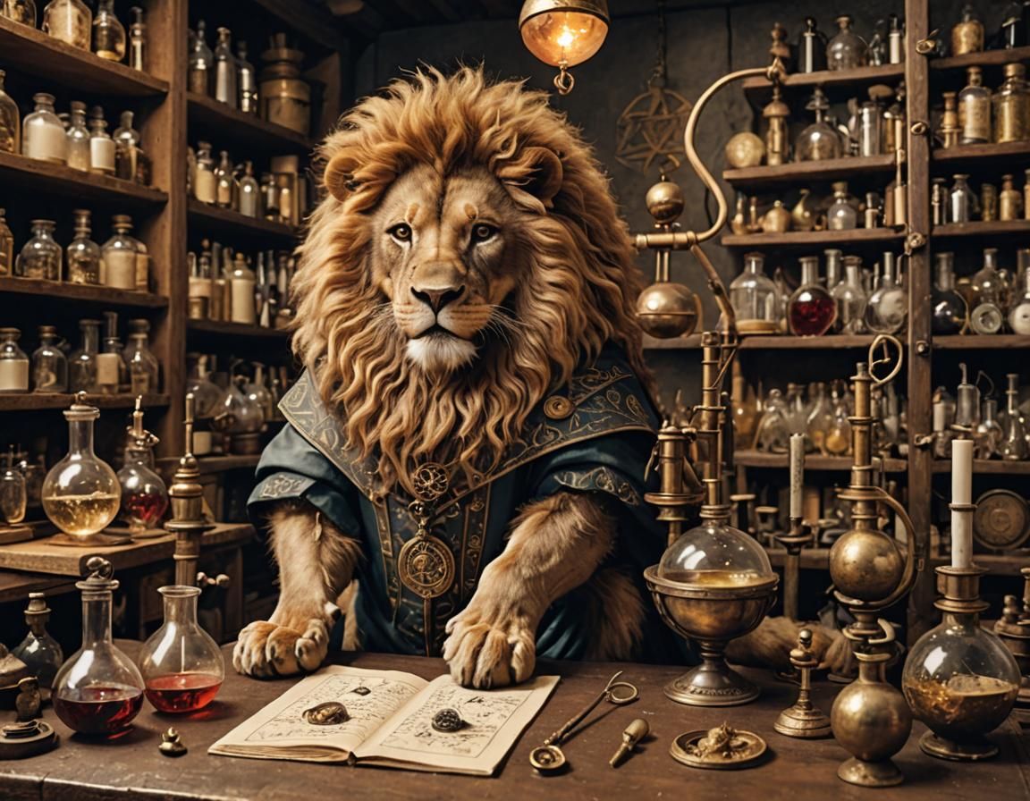 Lion Lab - AI Generated Artwork - NightCafe Creator