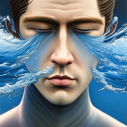 Cry Of a MAN - AI Generated Artwork - NightCafe Creator