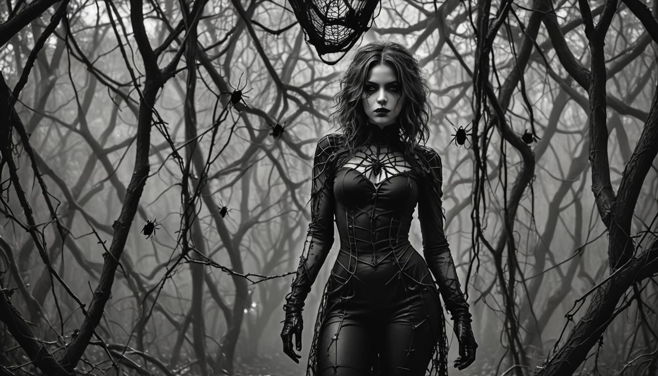 Lady of the Insects - AI Generated Artwork - NightCafe Creator