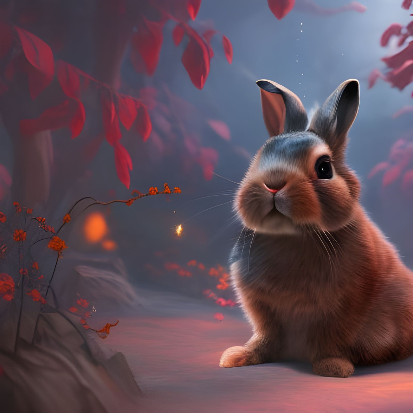 cute bunny - AI Generated Artwork - NightCafe Creator
