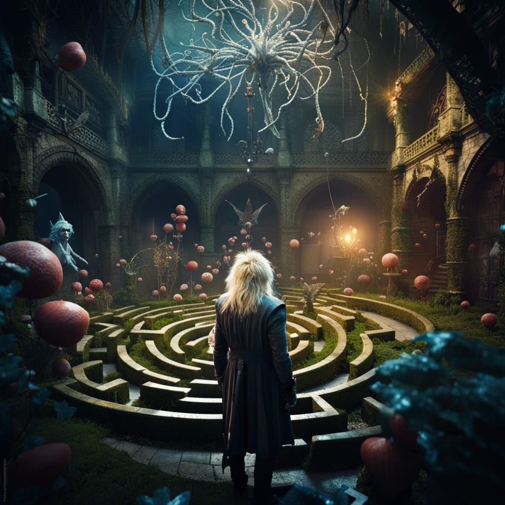 The magical maze - AI Generated Artwork - NightCafe Creator