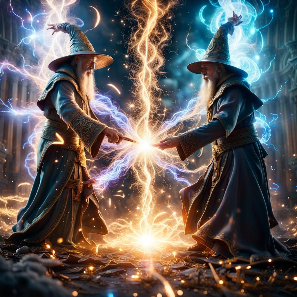 Magic Sparks - AI Generated Artwork - NightCafe Creator